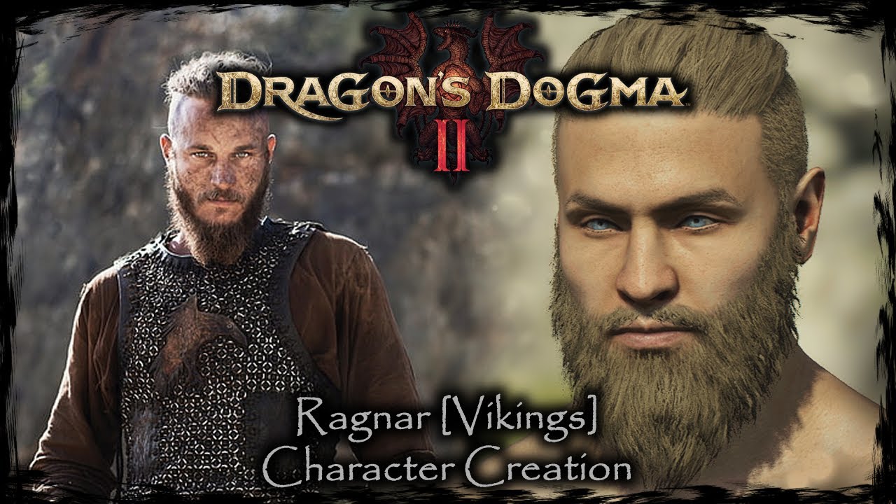 DRAGON'S DOGMA 2 || Ragnar Lothbrok [Vikings] - Male Character Creation ...