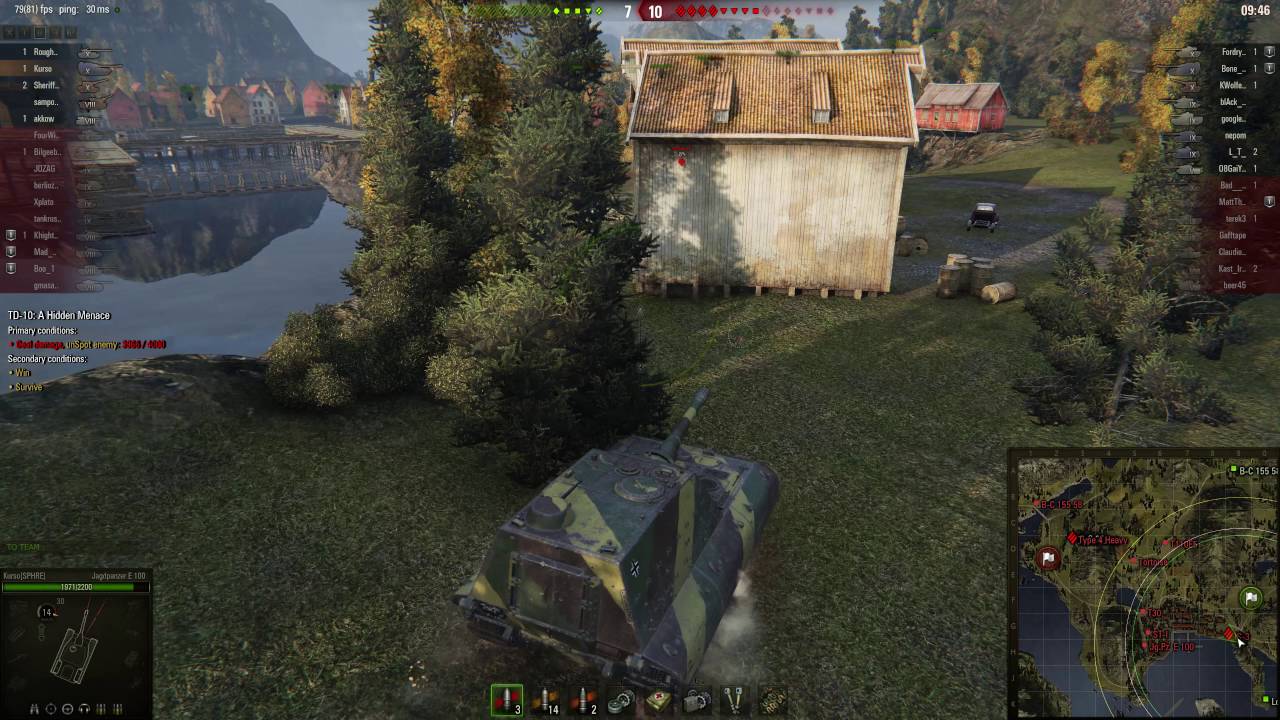 World of Tanks - TD-10 for the Object 260 - YouTube