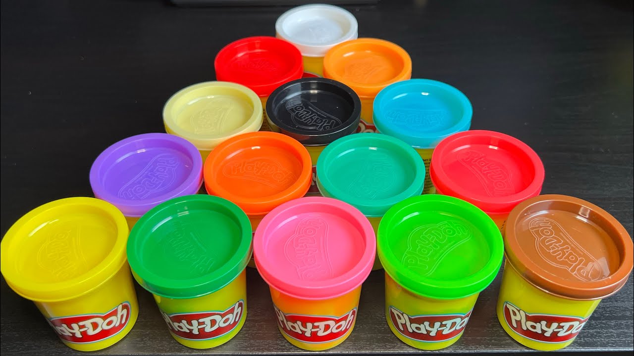 PLAY-DOH KIT! 😱 PLAY-DOH SHAPES CREATION - YouTube