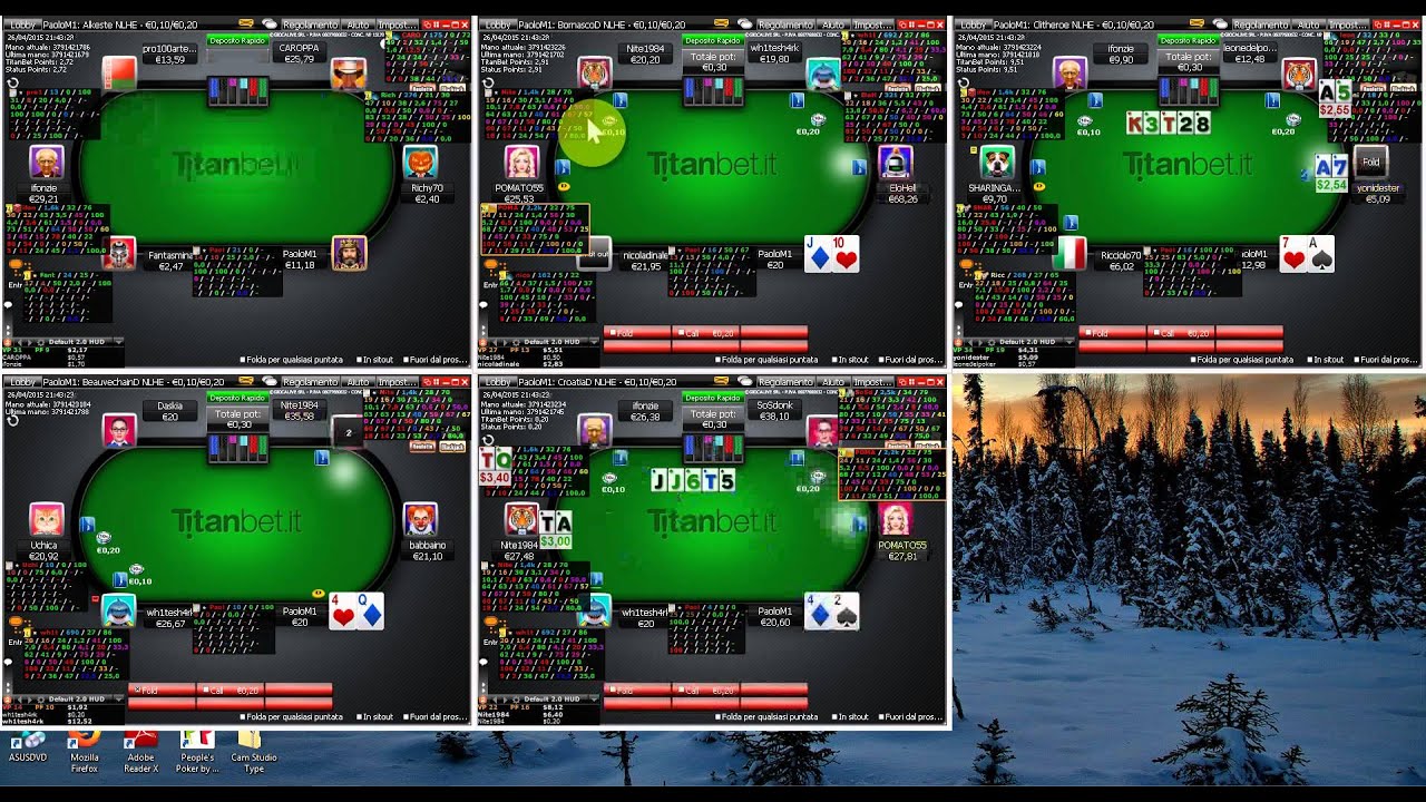 POKER CASH ANALISI HUD HOLDEM MANAGER 1^ PARTE IPOKER - YouTube
