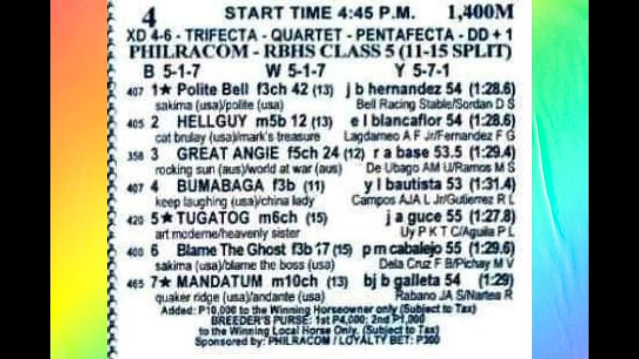 karera tips ni zhan ( Mmtci ) Oct. 19. 2024 👉 Saturday 👈 - YouTube