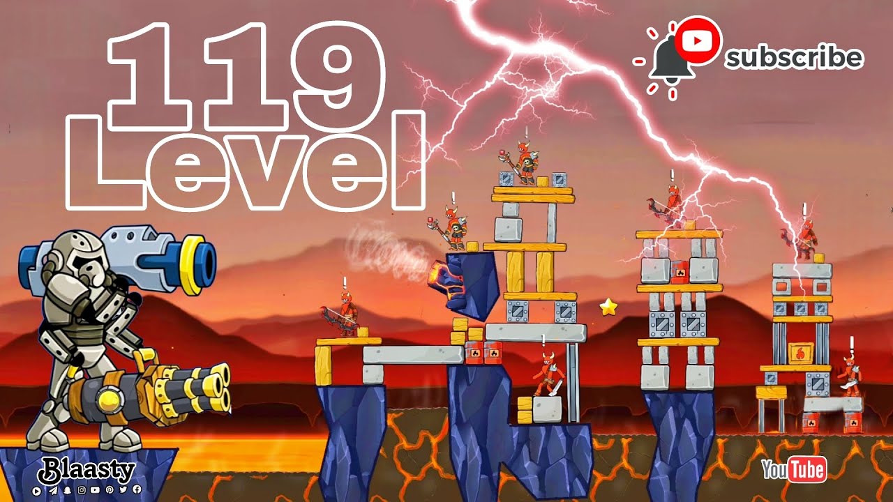 Boom Stick Game । Blaasti Level :-119/200 । how to complete level 119 Boom stick game. - YouTube