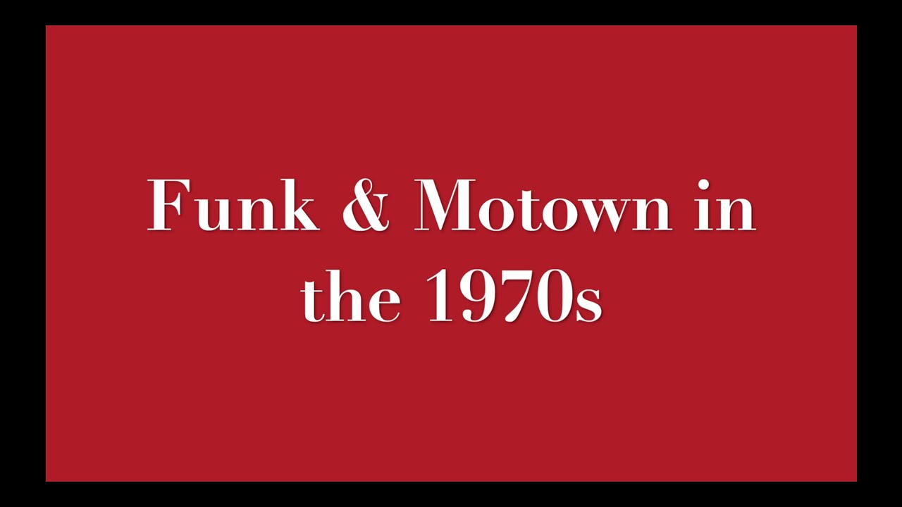 40. History of Rock, 1970s: Funk & Motown - YouTube
