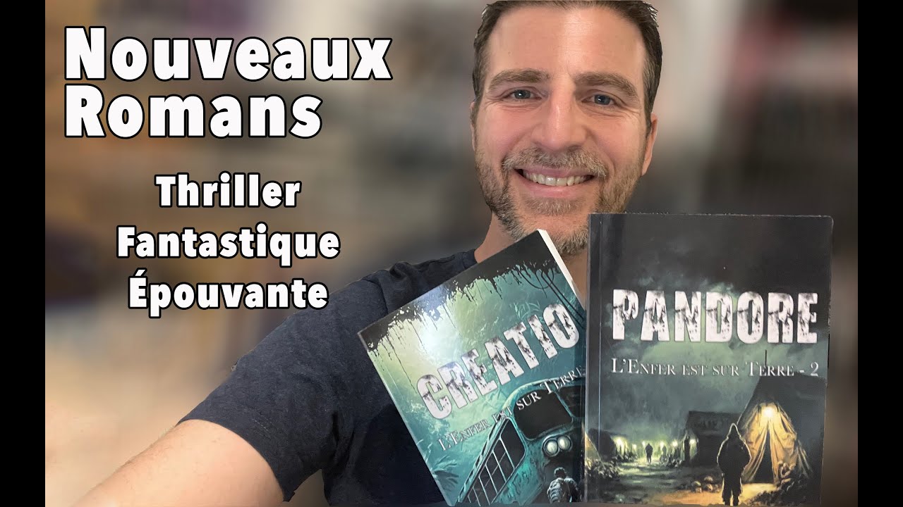 Envie de lire des ROMANS THRILLERS FANTASTIQUES et ÉPOUVANTES ? - YouTube