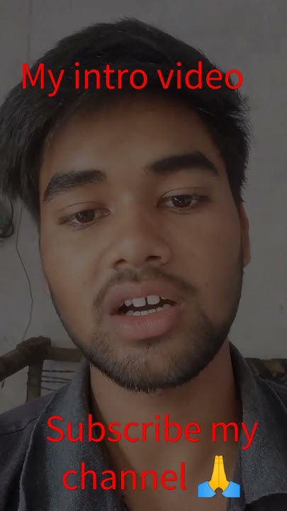 my vlog channel intro video #vlog #vlogger - YouTube