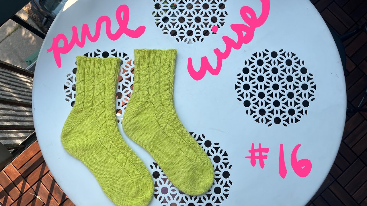 Purlwise Knitting Podcast Episode 16: Lots of socks and chatting - YouTube