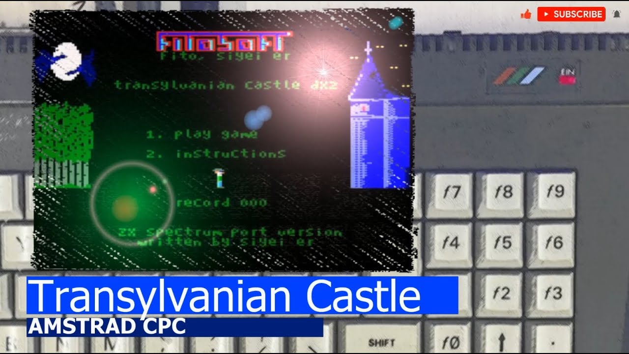 Amstrad CPC -=Transylvanian Castle=- - YouTube