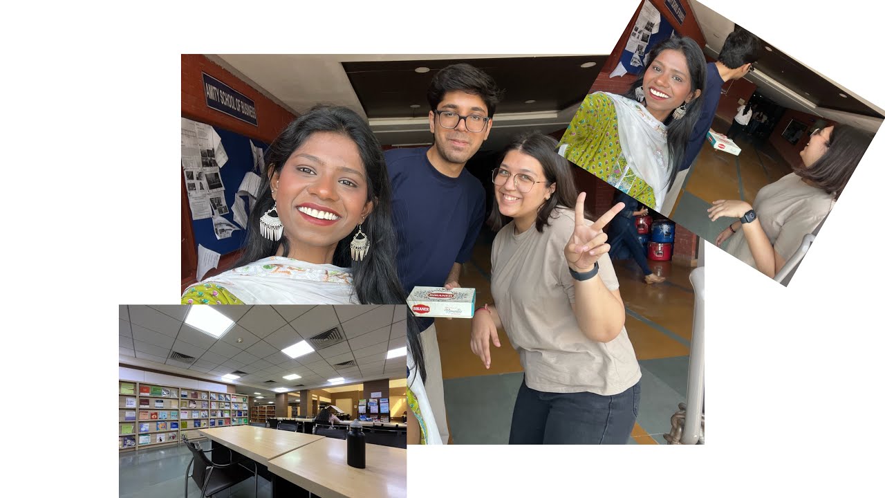 He hated gulab jamun!!!🥹😭 || Central Library of Amity University, Noida ...