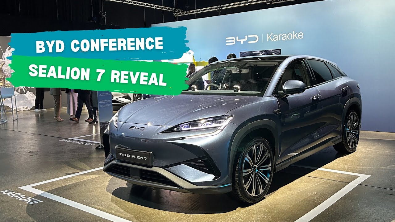 BYD Sealion 7 European reveal & BYD conference FULL - YouTube