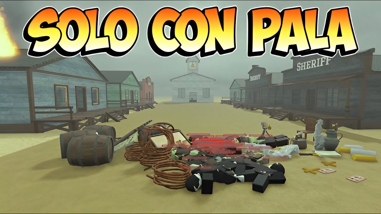 🔥🚀¿Se puede LOOTEAR un PUEBLO ENTERO con solo una PALA en Dead Rails? 🚀 ...