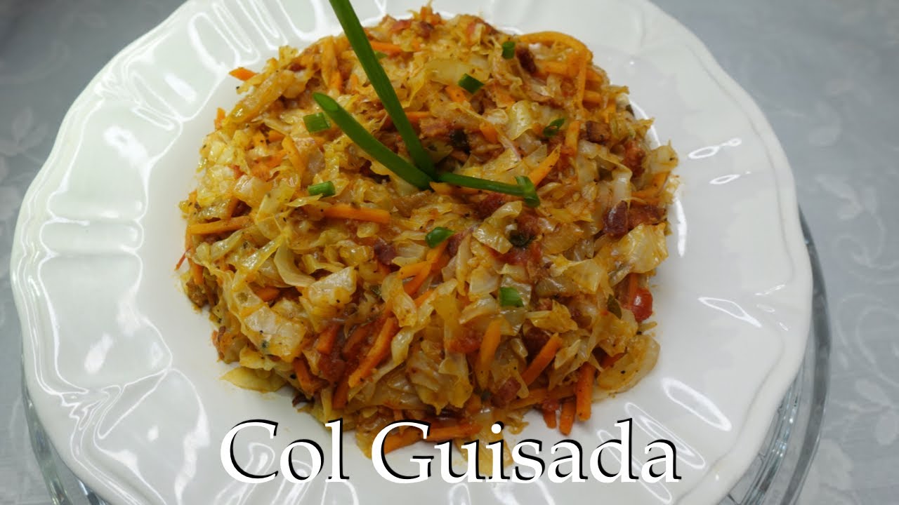 Col Guisada | Riquísima Saludable Económico y Fácil de Hacer | Tasty ...