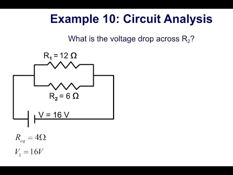Circuit Analysis Example Problem 10 - YouTube