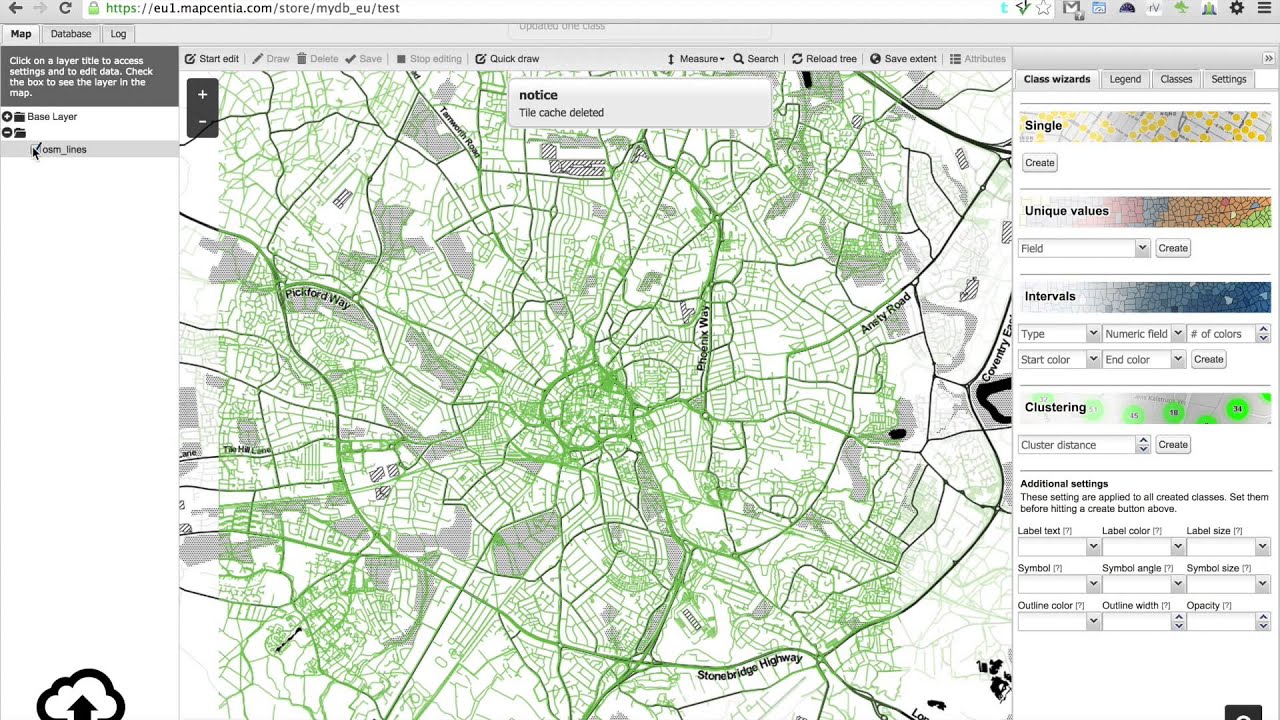 Import OSM data into GC2 - YouTube
