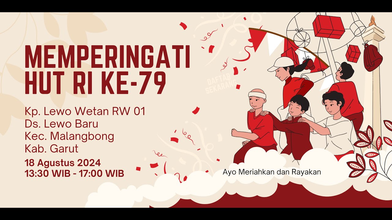 🔴LIVE SEMARAK MEMPERINGATI HUT RI KE-79 KP. LEWO WETAN DESA LEWO BARU ...