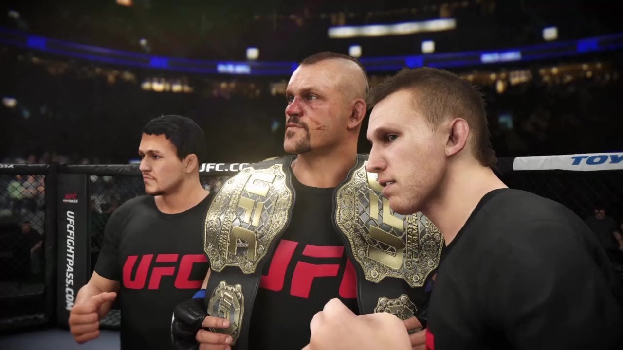 UFC 3 Chuck Liddell Career Part 9 Chuck 2 Belts - YouTube