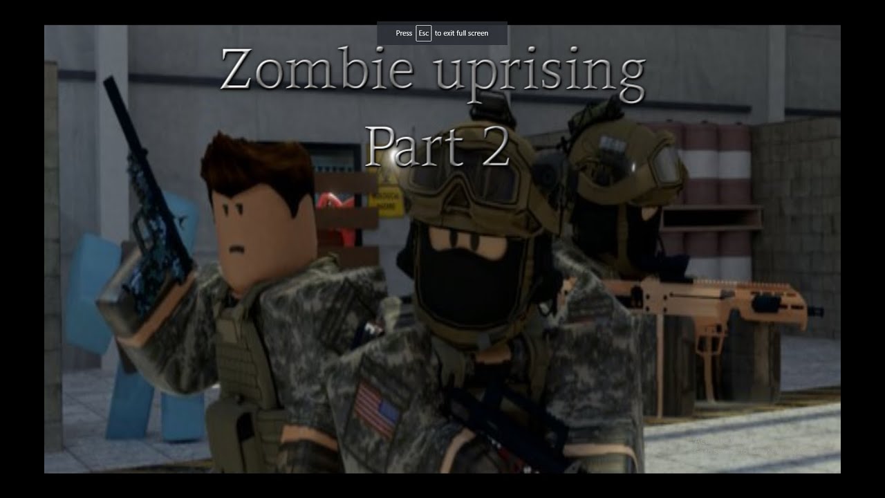 Killing zombies in Zombie uprising - YouTube
