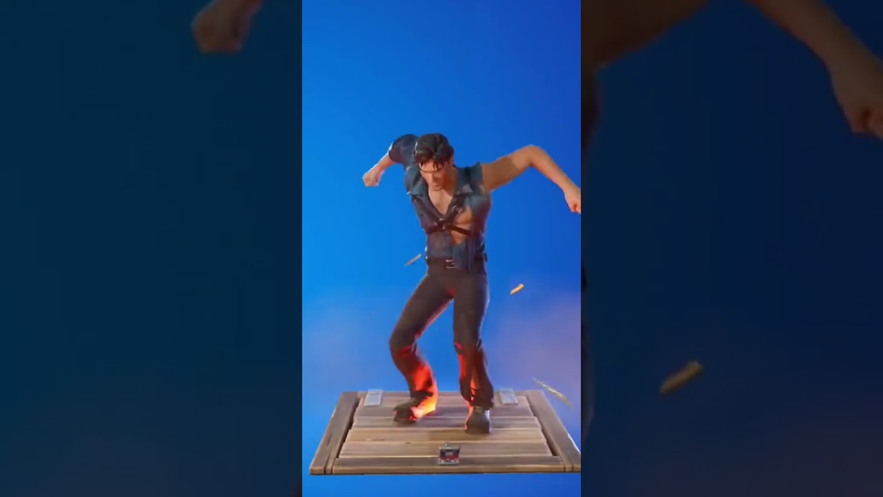 Ash Williams in Fortnite - Fortnitemares 2022 Evil Dead - YouTube