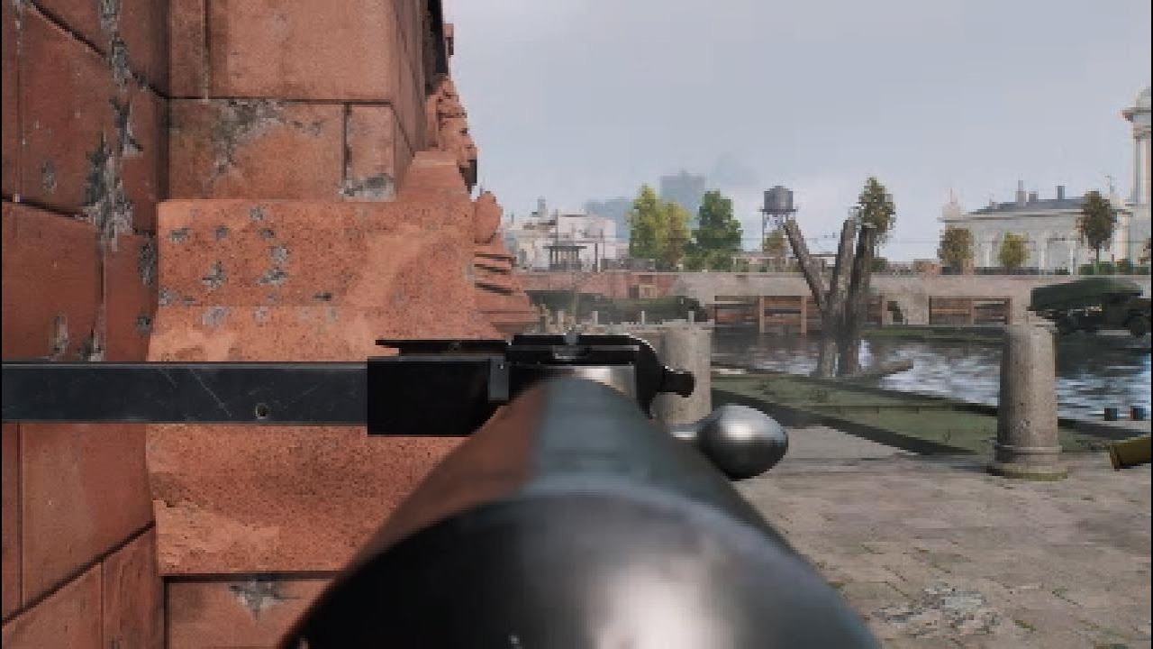Enlisted: Silencer Czech SMG in action - YouTube
