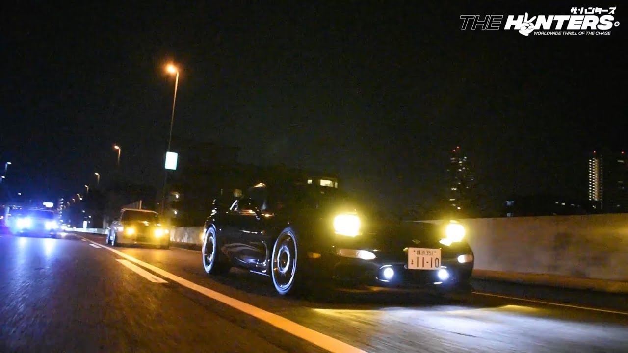 Real life Wangan Midnight drive / Yokohama / RX-7 FD3S / Full track ...