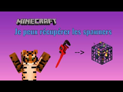 Mod qui permet de détruire les spawners - minecraft bedrock ps5/ps4/xbox et switch - YouTube