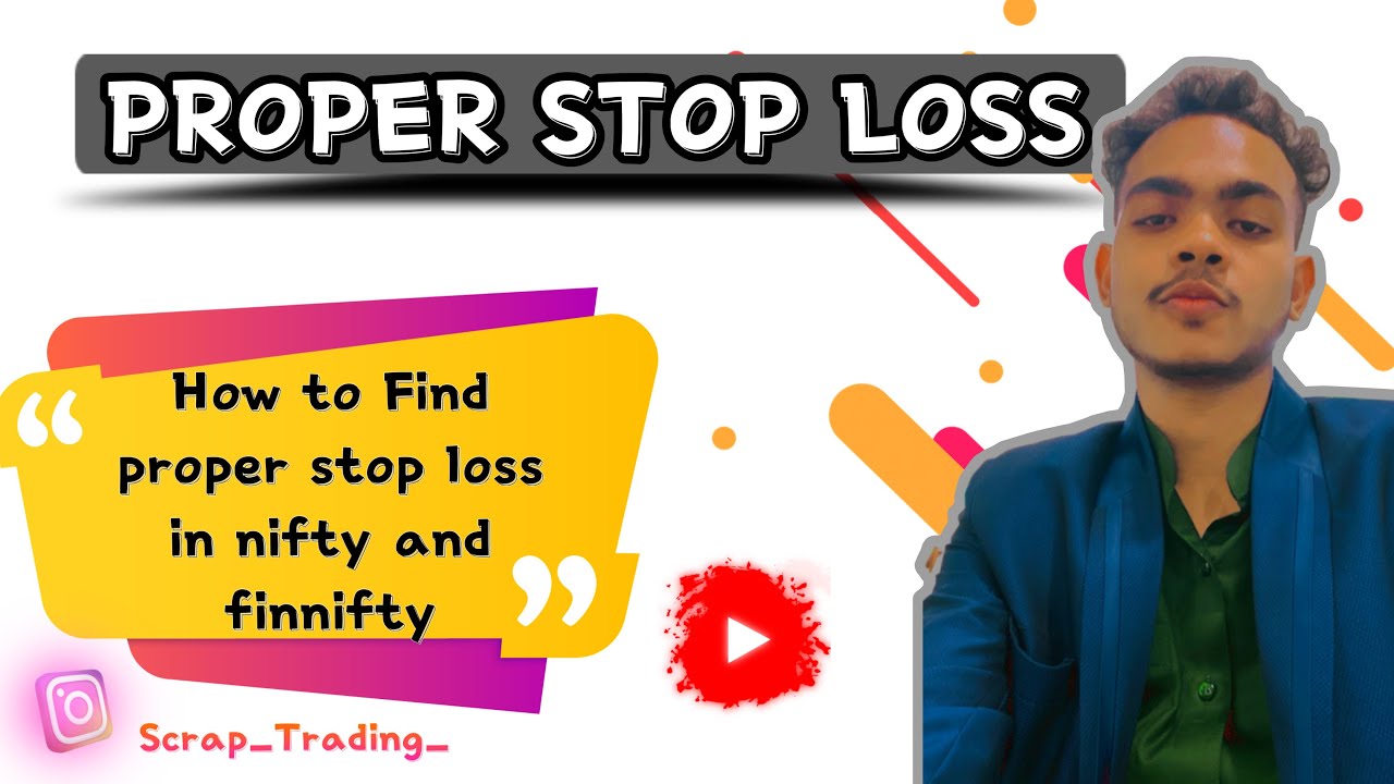 Identify proper stop loss in trader || Scrap trading || #nifty #nifty50 ...