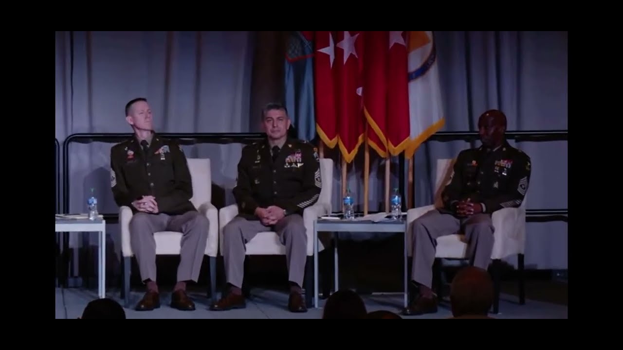 Senior NCO Panel: Defining Leadership - YouTube