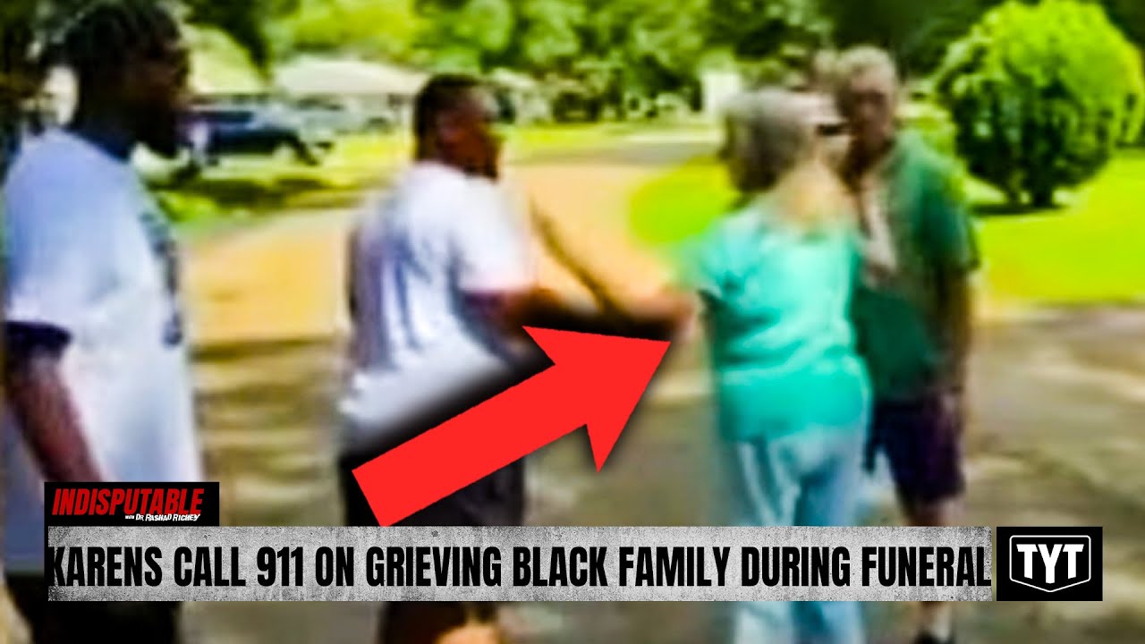 Karens Get CHEWED OUT By Black Family After Interrupting Funeral - YouTube