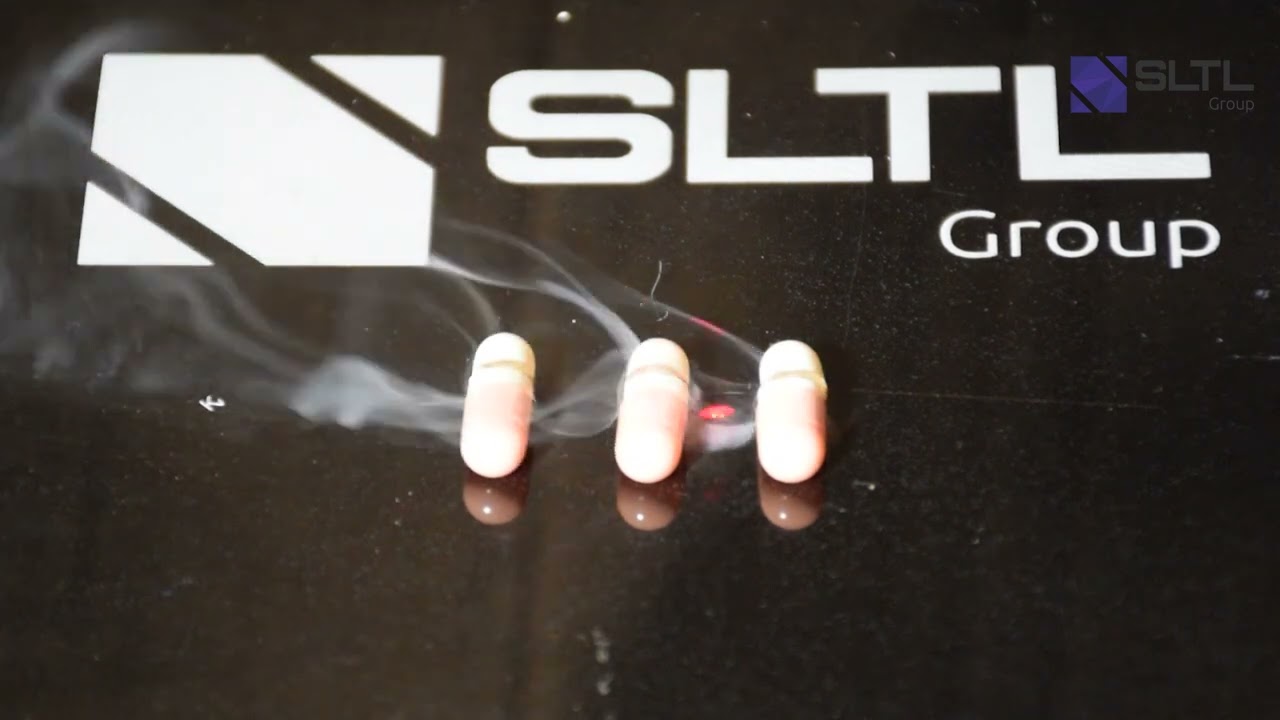 Capsules Cutting CO2 Laser Machines - SLTL Group - YouTube