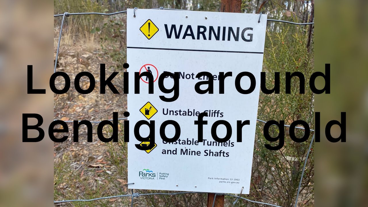 Bendigo looking around for a bit of gold - YouTube