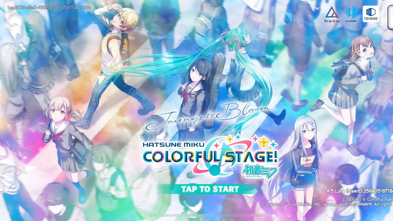 Hatsune Miku: Colorful Stage gameplay (The beginning of the channel ...