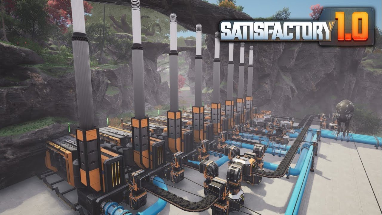 Idiots Inc Is Satisfactory: Coal Generators & Steel Factory (Part 2 ...