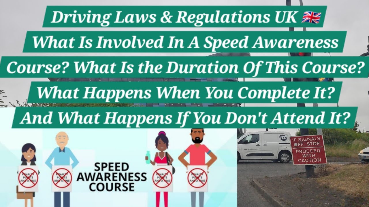 What Is Involved In A Speed Awareness Course? | What Happens If You Don ...