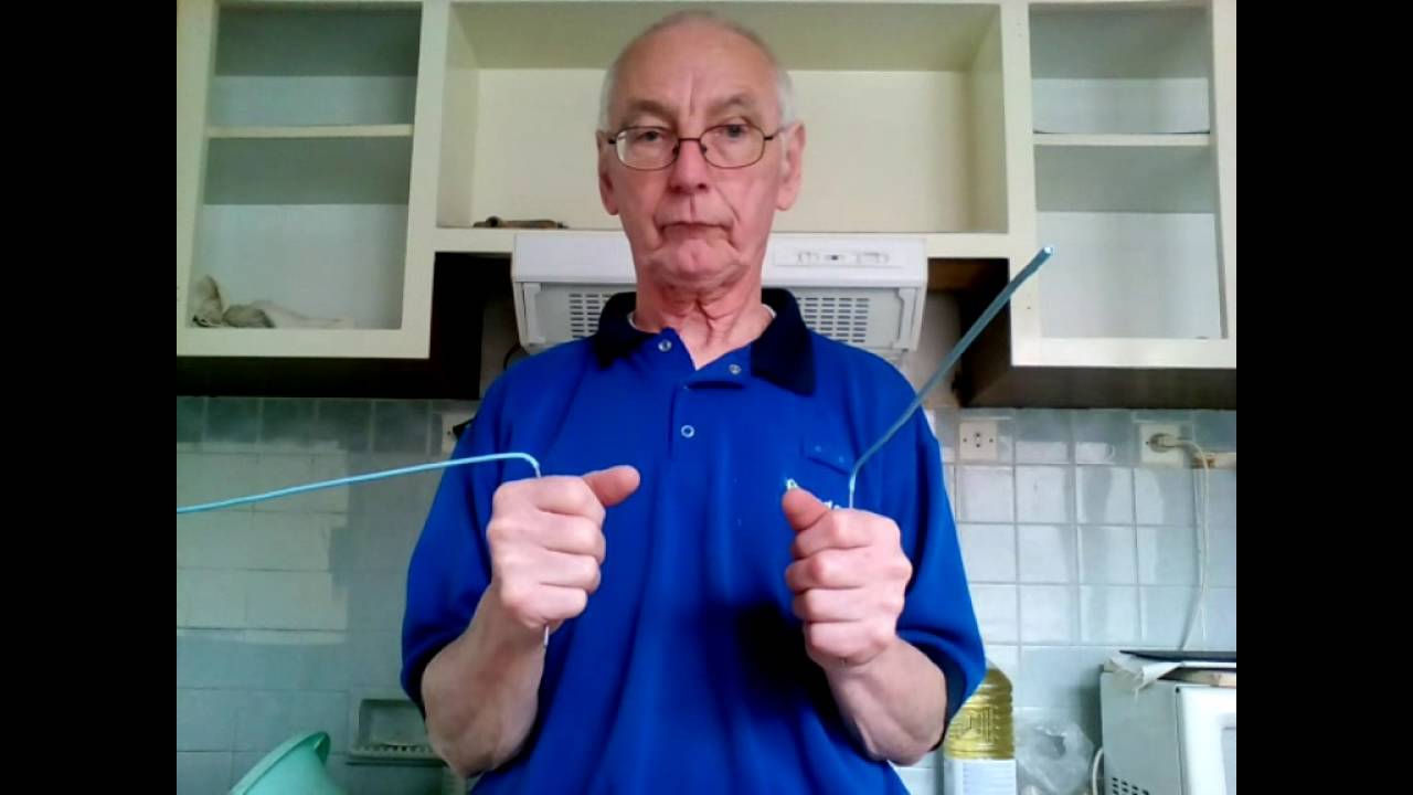 How to make and use Dowsing rods - YouTube