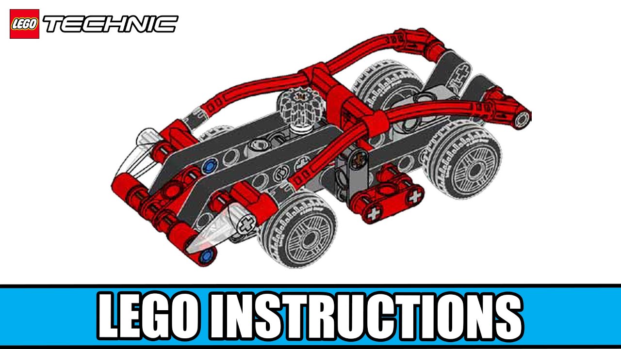 LEGO Instructions - Technic - 412403 - Race Car - Magazine Gift - YouTube