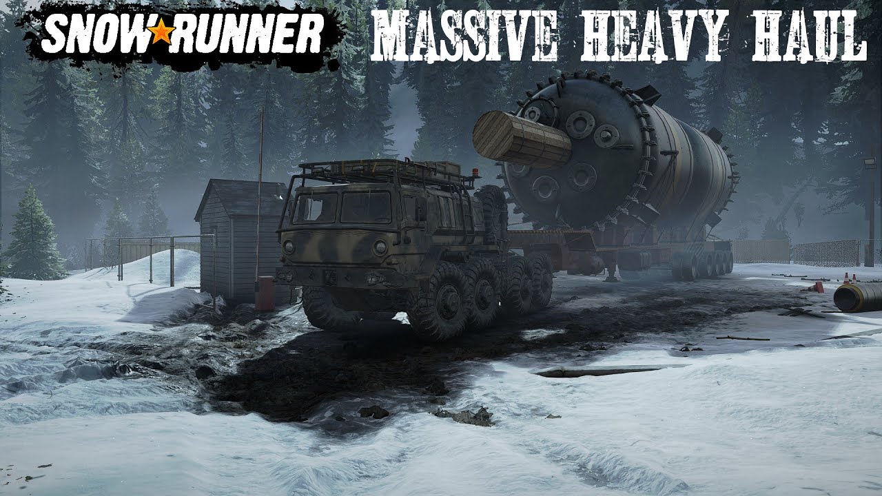 Biggest Trailer In The Game Oil Tank Semi Trailer Snowrunner Phase 2 ...