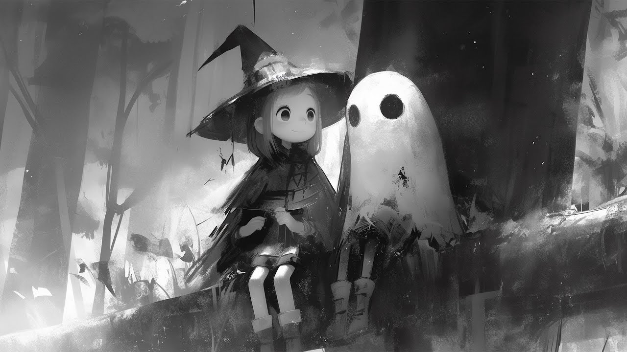 Mystic Tones Chill lo-fi hip hop beats🎃 Lofi Halloween Mix for Study ...
