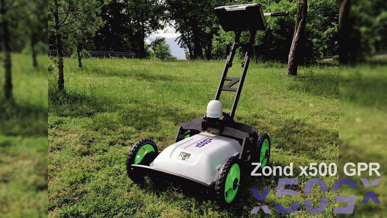 Zond x500 GPR - YouTube
