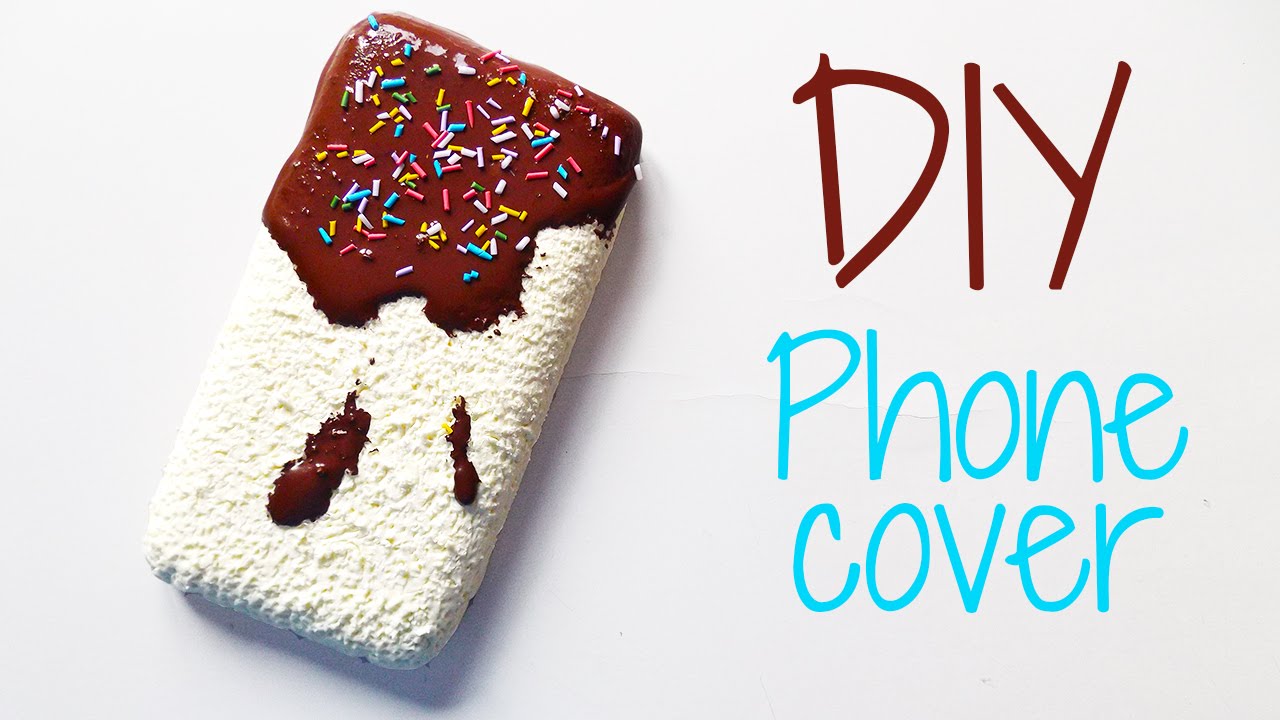 DIY Phone Case Biscuit Chocolate - YouTube