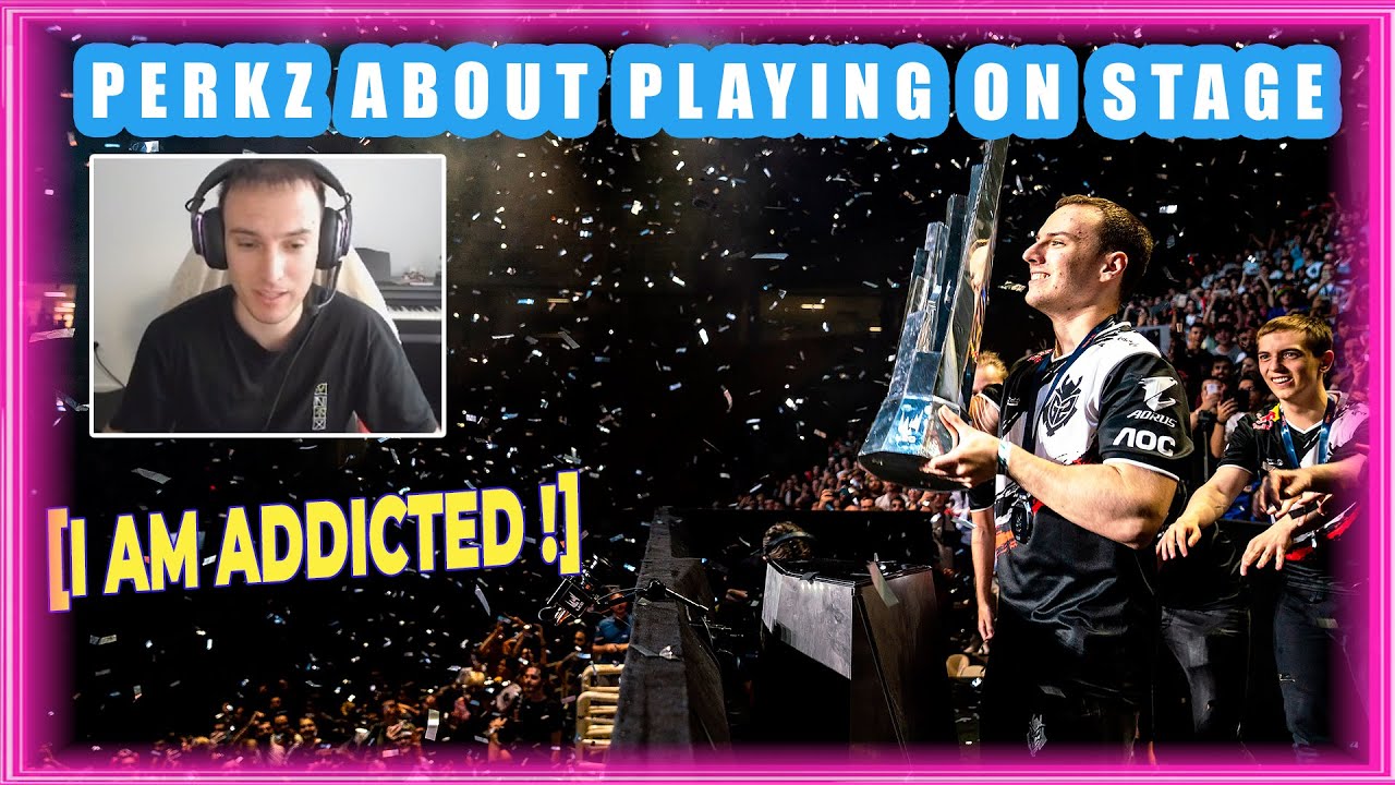 VIT Perkz About Playing On Stage - YouTube