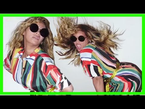 Breaking News | Beyonce rocks a patterned mini dress as she twerks to j balvin hit