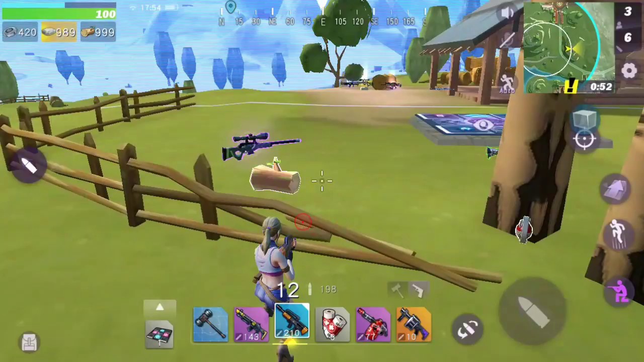 FORTCRAFT || GAMEPLAY || YA CASI - YouTube