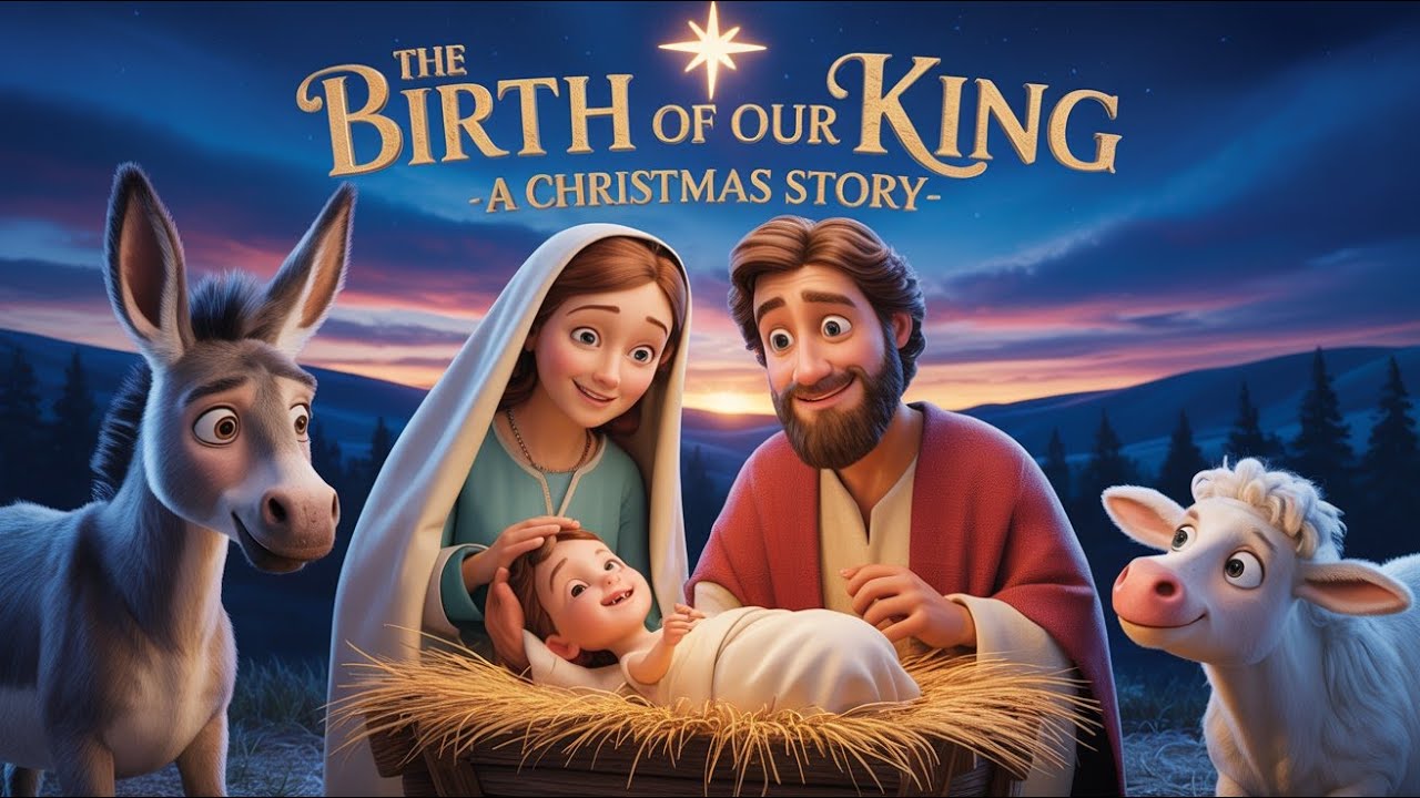 The Birth of Jesus Animated Bible Story for Kids Full Movie - YouTube