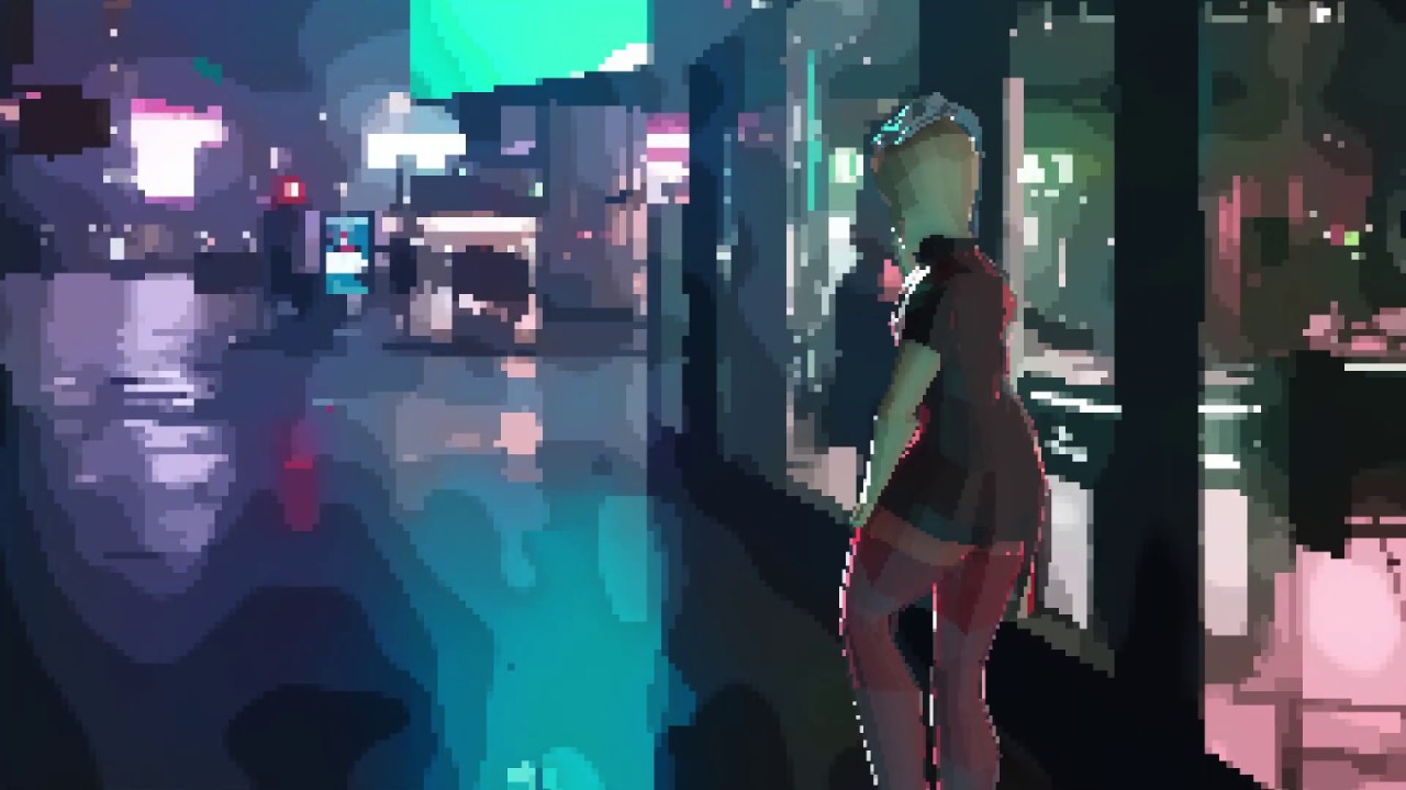 (PixelArt animation) Street walk - YouTube