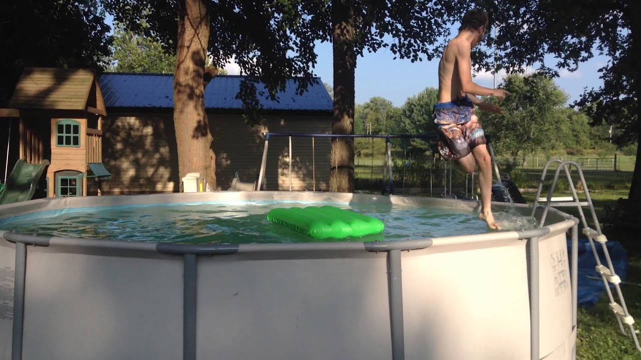 Me doing the Red Arrow in my pool 9/8/15 Episode 64 - YouTube