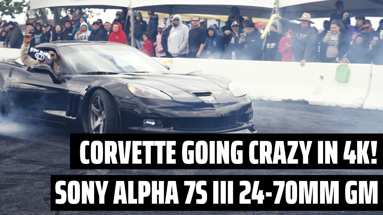 C6 Corvette Goin Crazy In 4K At The Track Takeover | Sony Alpha A7S III ...