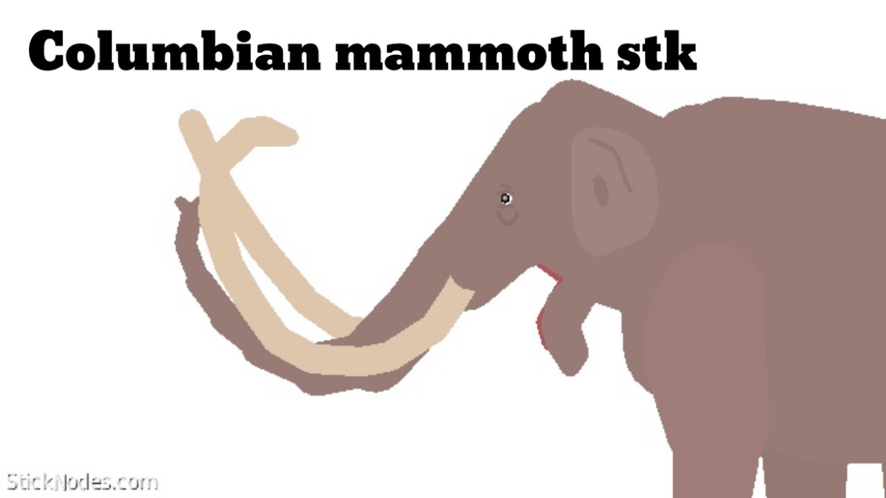 Columbian mammoth stk - YouTube