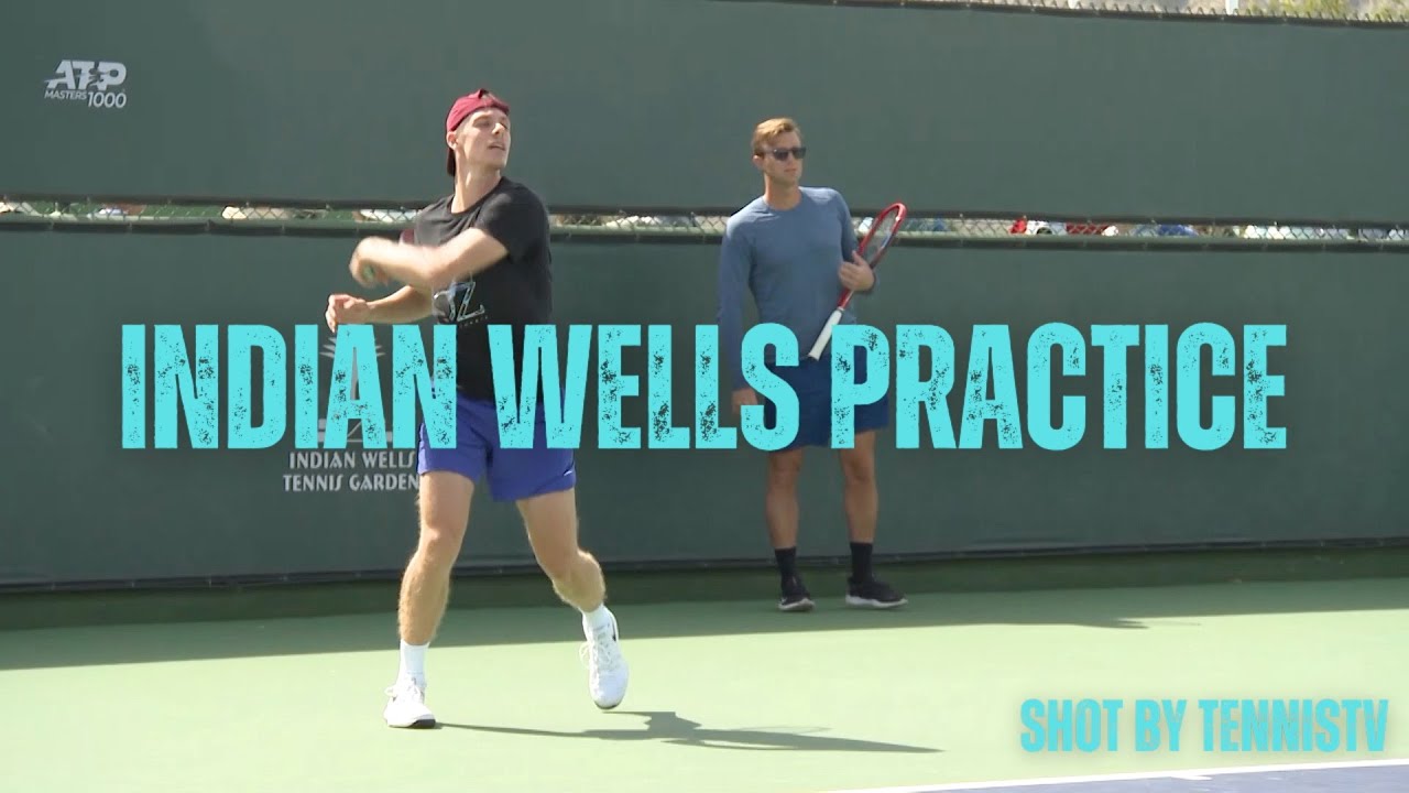 A little bit of desert practice 🌵 Shot by @tennistv - YouTube