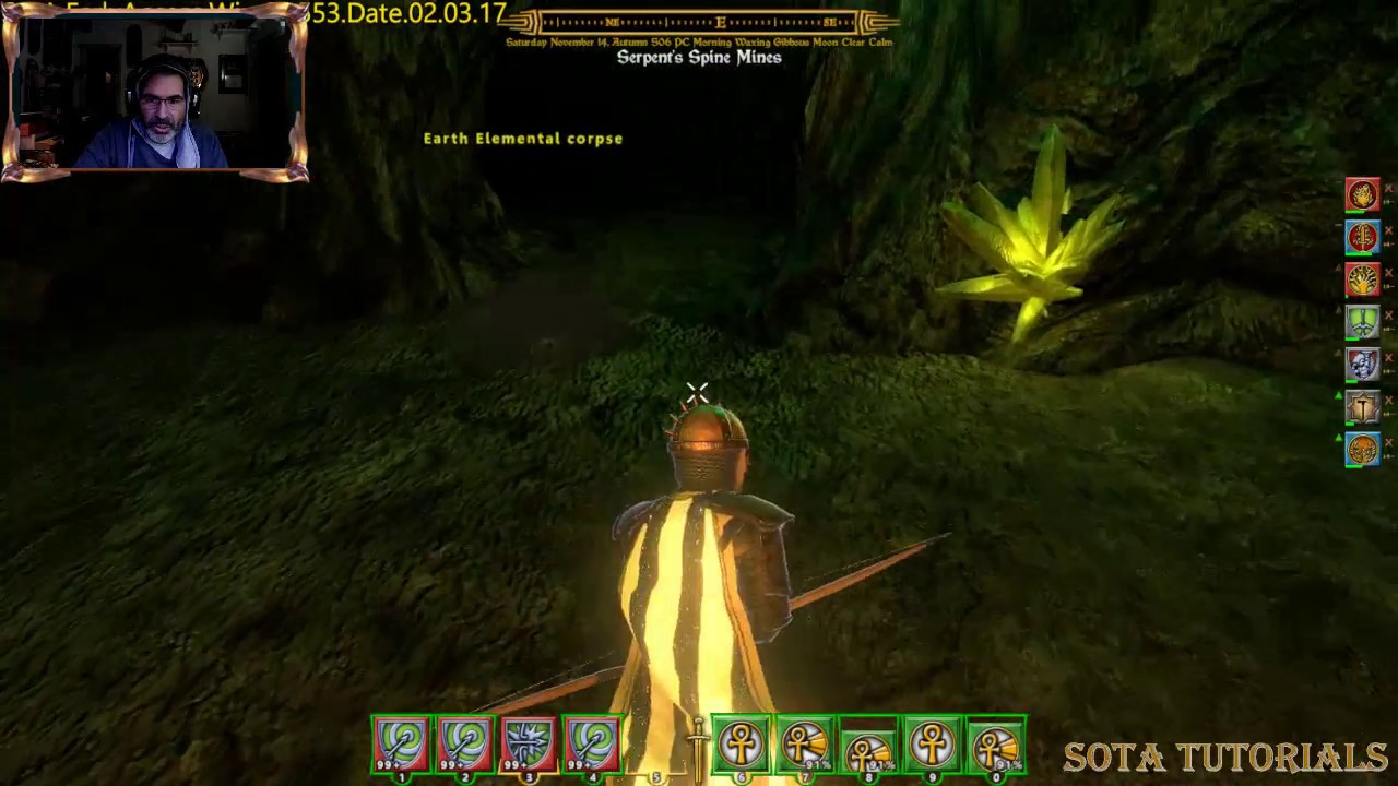 Shroud of the Avatar - Earth Elemental Earthquake Avoidance - YouTube