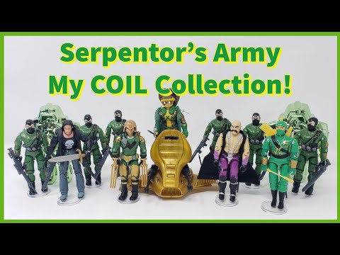 Serpentor's Army - my Cobra COIL collection! - YouTube
