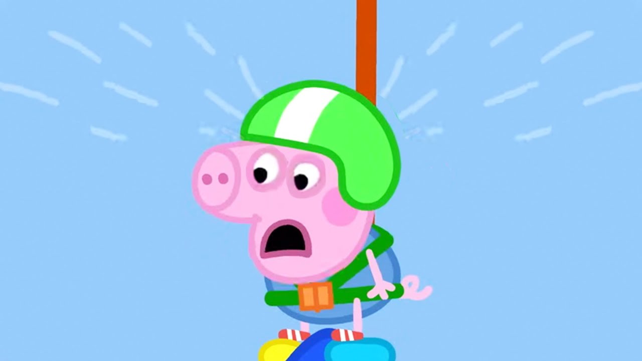 Peppa Pig Climbs Up Very High! 🧗 Peppa Pig Asia 🐽 Peppa Pig English ...